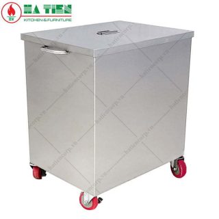 Thùng rác inox | Thùng đựng rác inox 304 cao cấp