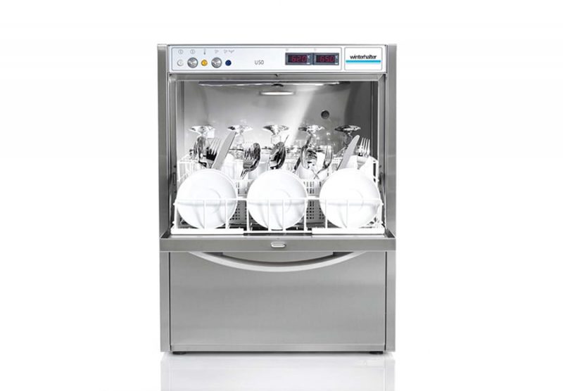 Máy rửa chén WinterHalter U50 - Máy rửa bát công nghiệp chất lượng cao